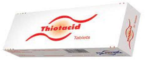 Thiotacid 300mg Tablets Rosheta