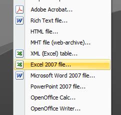 C Fastreport Save As Excel File Xlsx Vs Xml Excel Table