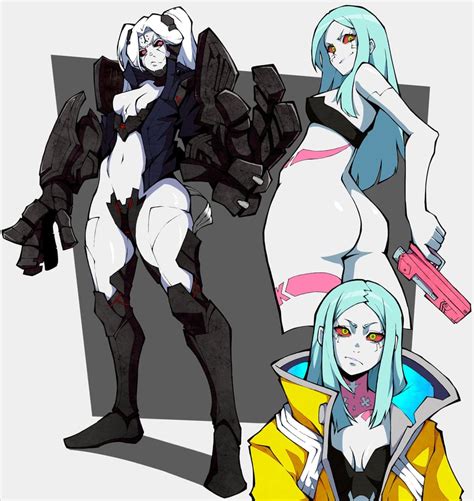 Rebecca And Adam Smasher Cyberpunk And More Drawn By Kekel Danbooru
