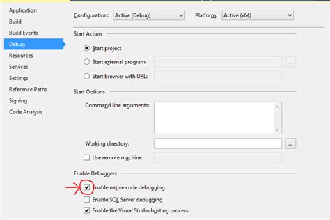 C Using Mixed Mode Debugging On A Managed Unit Test In Visual Studio