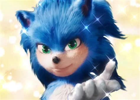 A Blush Movie Sonic Cgi Sonic Edits Know Your Meme