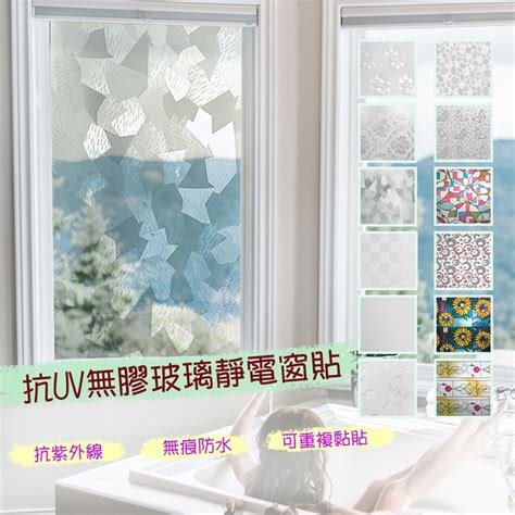 【accessco】抗uv無膠玻璃靜電窗貼遮陽 無膠 玻璃靜電貼 窗貼隔熱貼靜電貼 Yahoo奇摩購物中心