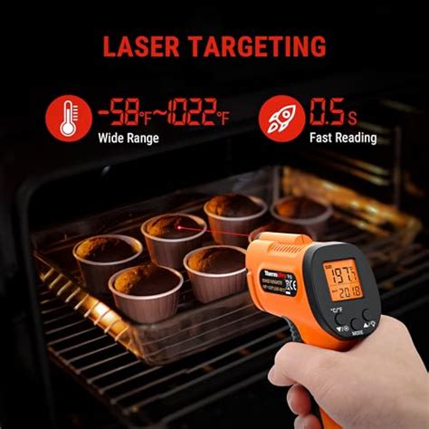 Thermopro Tp30 Infrared Thermometer Gun Precision Laser Temperature