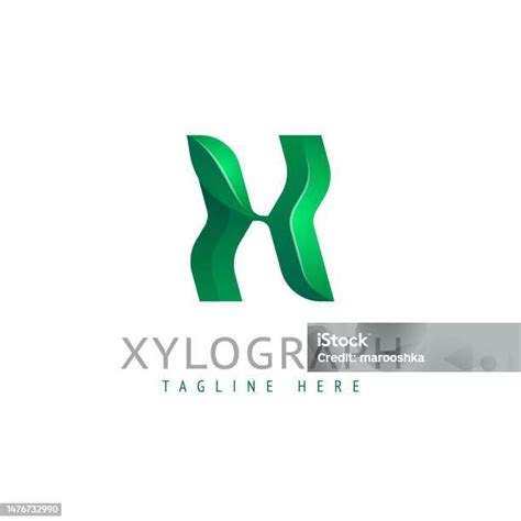 에코 리프 로고 녹색 글꼴 알파벳 벡터 일러스트 레이 션 10eps가 있는 3d 편지 3차원 형태에 대한 스톡 벡터 아트 및 기타 이미지 3차원 형태 기업 비즈니스