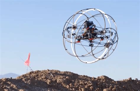 This Autonomous Omnidirectional Hamster Ball Robot Can Fly