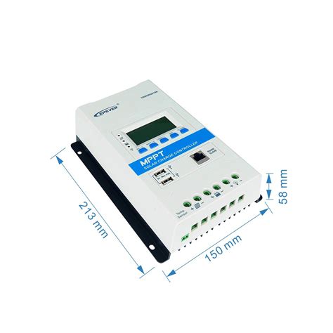 20a Maximum Pv Open Circuit Voltage 100v Solar Charger Controller