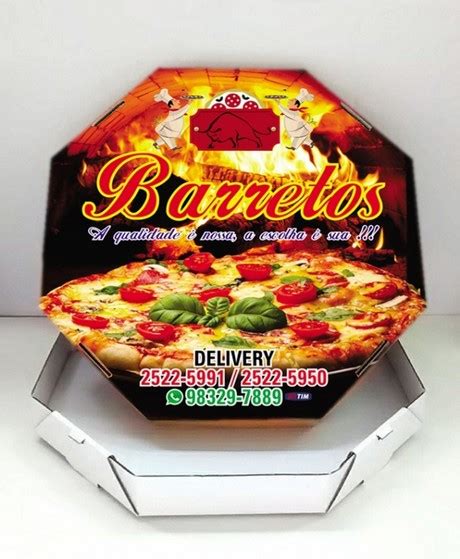 Caixa de Pizza Gráfica R7 Print Embalagens Personalizadas