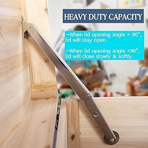 100n Heavy Duty Soft Close Lid Support Hinge Chest Hinge Heavy Lid
