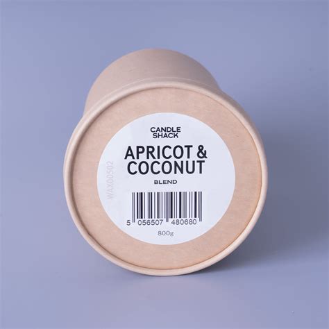 Apricot And Coconut Candle Wax Plant Wax Candle Shack