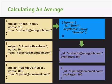 Aggregation Framework Mongodb Days Munich Ppt