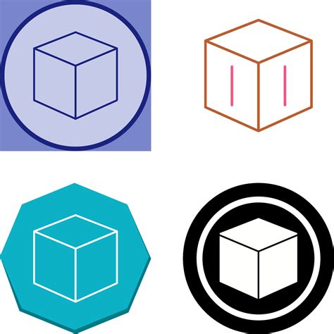 Cubic Design Icon Design 45430849 Vector Art At Vecteezy