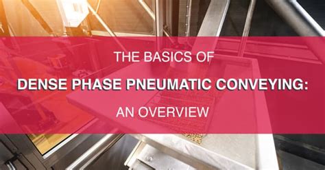 The Basics Of Dense Phase Pneumatic Conveying An Overview • Bulkinside