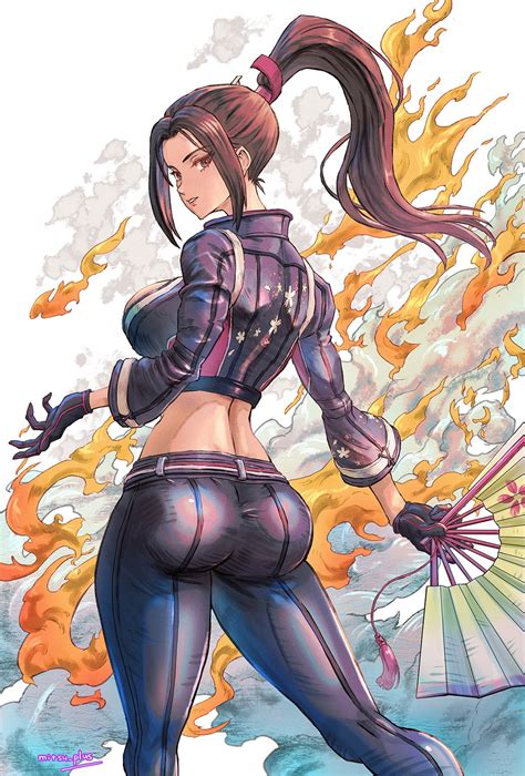 Mitsu Plus Shiranui Mai Fatal Fury Fatal Fury City Of The Wolves