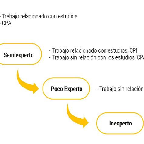 Tipología De Experiencia Laboral Download Scientific Diagram