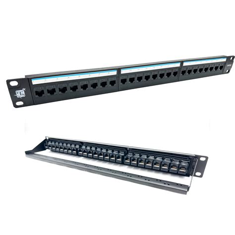 Ugreen Cat 6 24 Port Patch Panel Detachable Cover The Label Can Be Removed And Replaced For