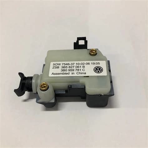 Motor Of Rear Trunk Boot Lid Lock Latch For Vw Passat Polo Touareg Bora