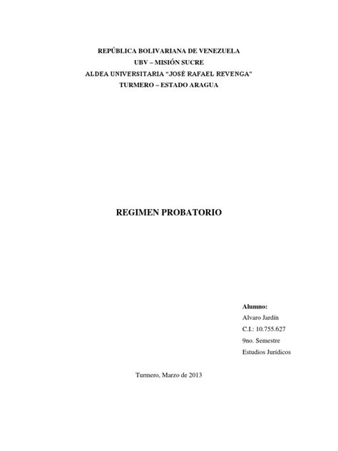 Principios Generales De La Prueba Judicial Pdf Evidencia Ley
