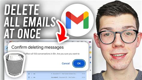 How To Delete All Emails At Once In Gmail Full Guide Youtube