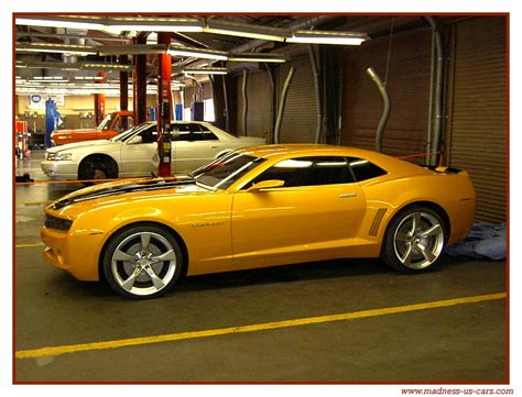 Un concept car Chevrolet Camaro dans le film Transformers - Actualité ...