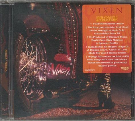 VIXEN Vixen Remastered CD At Juno Records