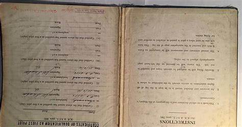 Rcaf 409 Squadron Pilot Log Book Album On Imgur