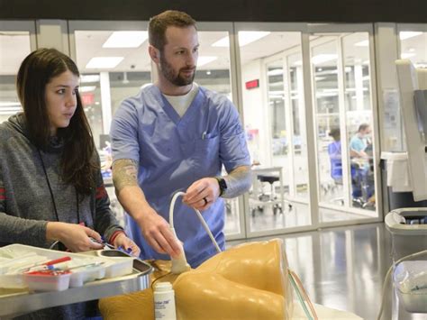 College Of Nursing Holds Years First Clinical Immersion University