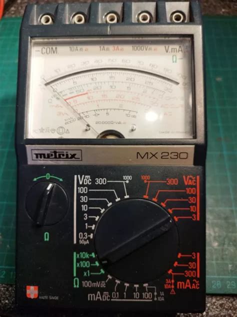Multimetre Analogique Metrix Mx 230 Eur 100 00 Picclick Fr