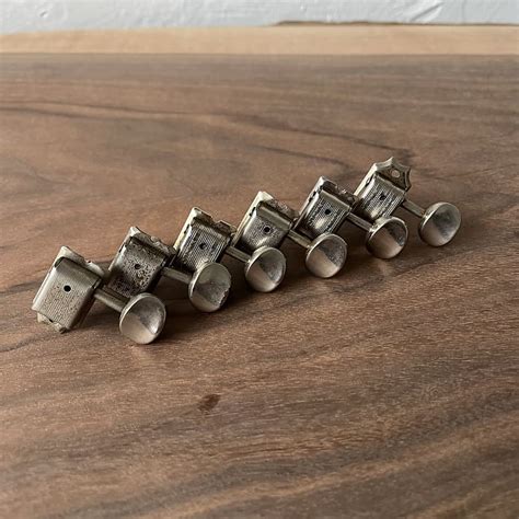 Fender Kluson Deluxe Tuner Set Double Line Vintage 1964 1967 Reverb