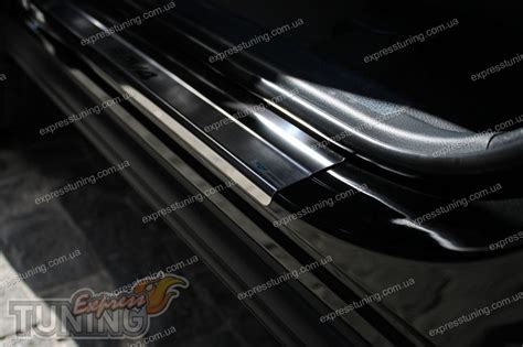 Накладки на пороги Тойота Рав 4 3 (защитные накладки Toyota RAV4 3 ...