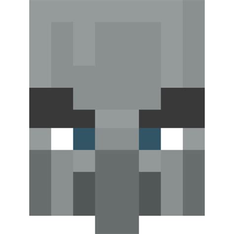 Vindicator Face Minecraft Face Evoker Minecraft Pixel Art