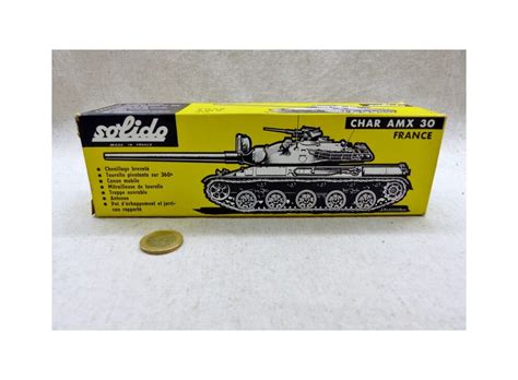 Solido 209 Char Militaire Français Amx 30 Nm Boite