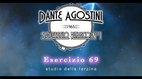 Dante Agostini Solfeggio Ritmico N1 Esercizio 69 YouTube