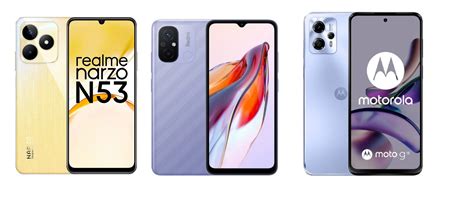 Realme Narzo N53 Vs Redmi 12c Vs Moto G13 Tech Updates
