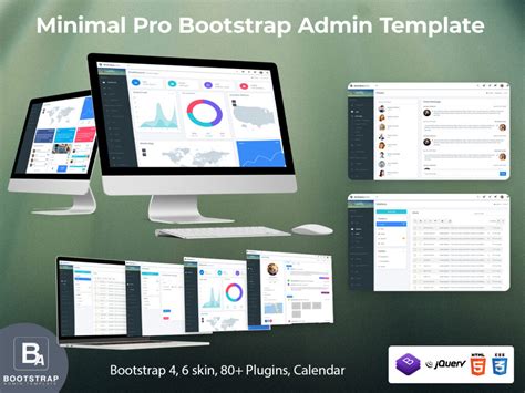 Minimal Pro Bootstrap Admin Template Bootstrap Admin Template