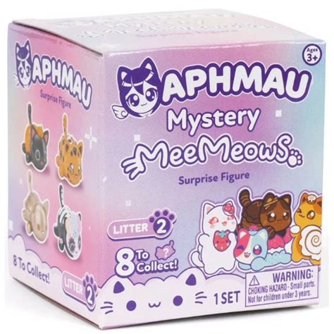Aphmau Blind Box Cat Litter 2 Meemeows Mystery Pack 1 Surprise Mini