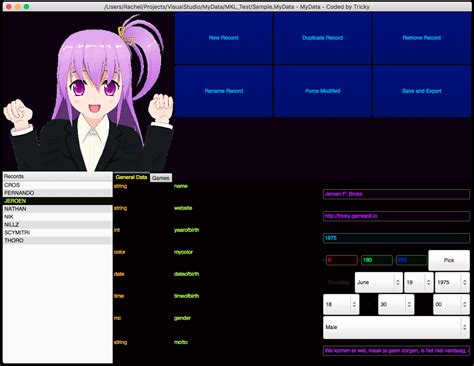 GitHub TrickyGameTools MyData Mono The MyData Tool Set Up In Mono