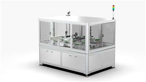 Automatic Pcb Assembly Machine 3d Model Cgtrader