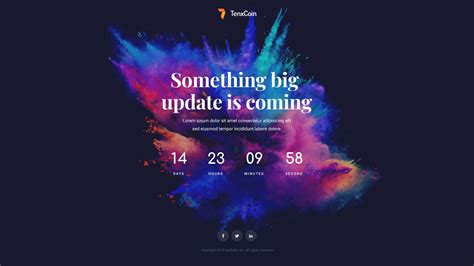 React Coming Soon Template