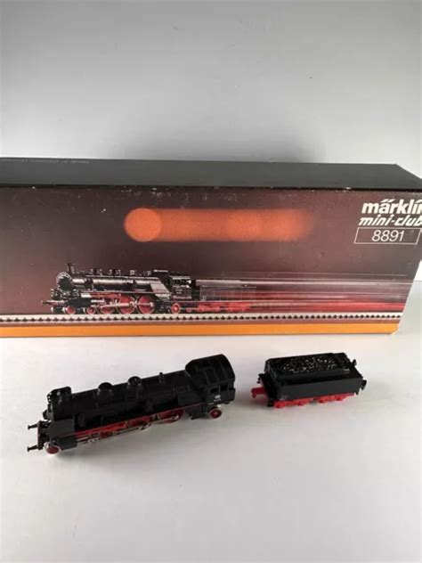 MÄRKLIN MINI CLUB Z 8891 Dampflok BR 18 441 der DR in OVP EUR 84 99