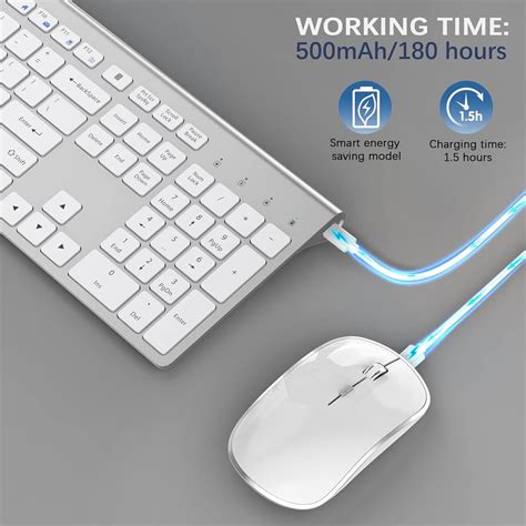 Joyaccess Wireless Keyboard And Mousej Joyaccess Rechargeable Wireless