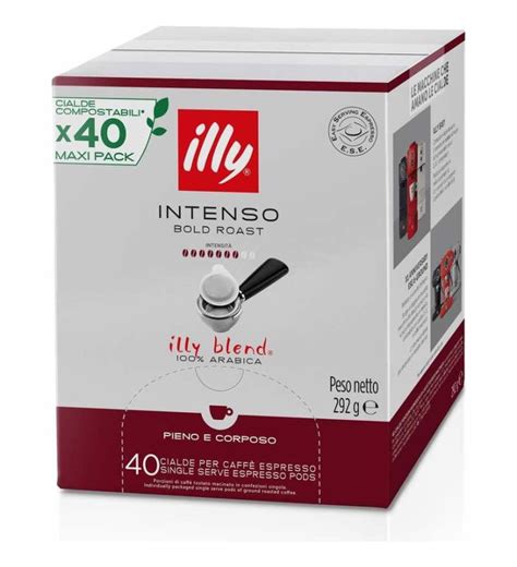 40 Cialde Illy Monodose Ese Tostato Intenso
