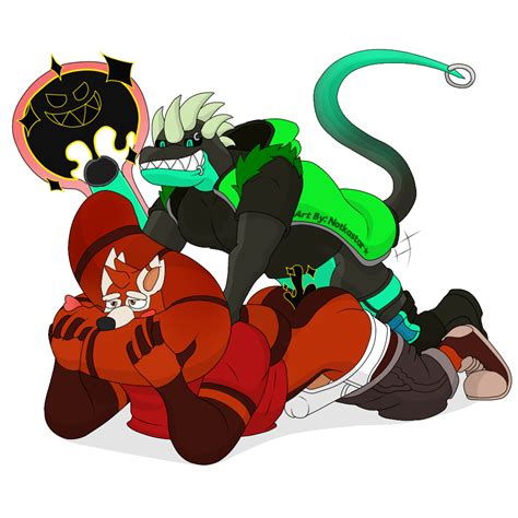 Rule 34 Ailurid Anthro Bareback Blush Bodily Fluids Boots Bulge