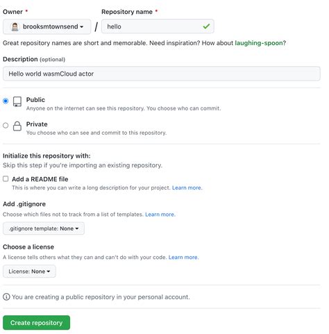 Deploying Wasmcloud Actors From Github Packages Wasmcloud
