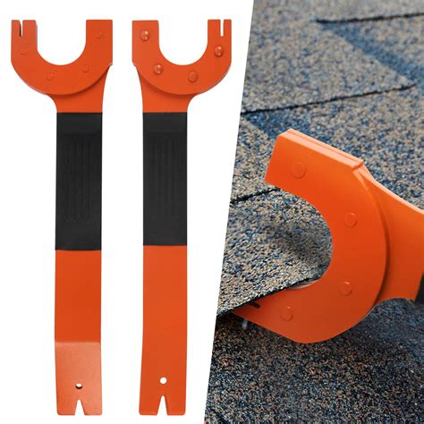 Pack Of 2 Shingle Nail Puller Safety Orange Ergonomic