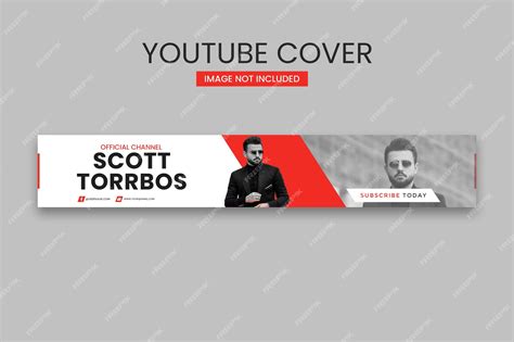 Premium Psd Professional Youtube Banner Cover Template Psd