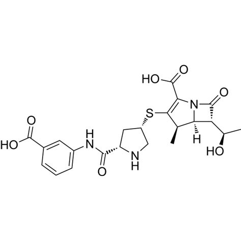 Coa Of Ertapenem Certificate Of Analysis Abmole Bioscience
