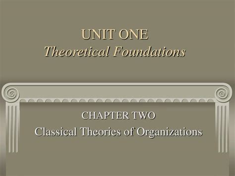 Ppt Unit One Theoretical Foundations Powerpoint Presentation Free Download Id 4544024