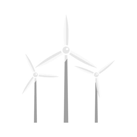 Premium Vector Development Wind Turbine Icon Flat Illustration Of Development Wind Turbine