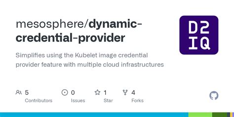 Github Mesospheredynamic Credential Provider Simplifies Using The Kubelet Image Credential