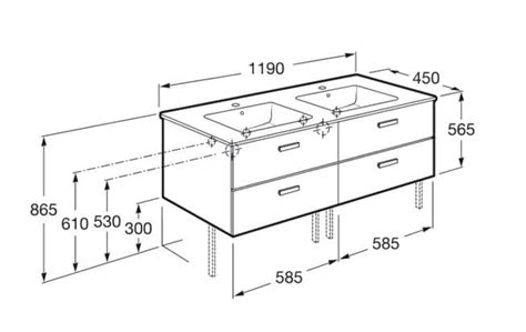 Mobile Doppio Lavabo Misure Frisurentrends 2016